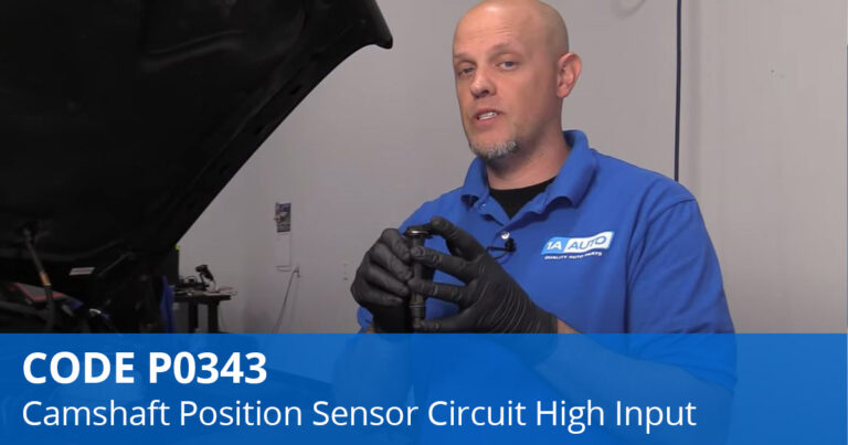 P0343 Code: Camshaft Position Sensor - Diagnose and Fix - 1A Auto