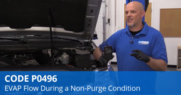 P0496 Code Appeared? - Diagnose an EVAP System Code - 1A Auto