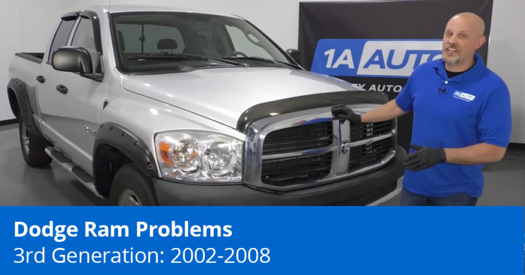 5 Most Common 3rd Gen Dodge Ram Problems - 2002-2008 - 1A Auto