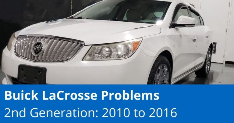 2016 Buick Lacrosse Problems