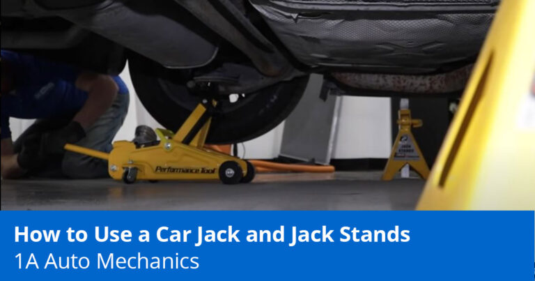 How to Use a Car Jack and Jack Stands - Expert Tips - 1A Auto