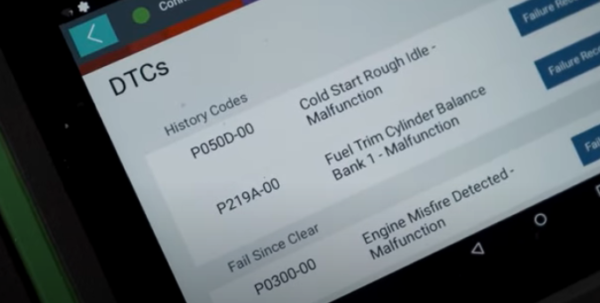 Rough Idle at Cold Start? How to Diagnose Codes P050D and P219A - 1A Auto