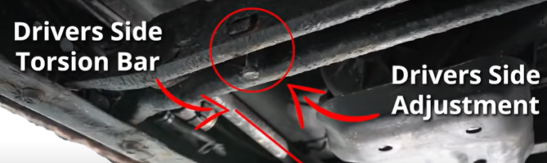 Torsion Bar Adjustment - How to Adjust Torsion Bars - 1A Auto